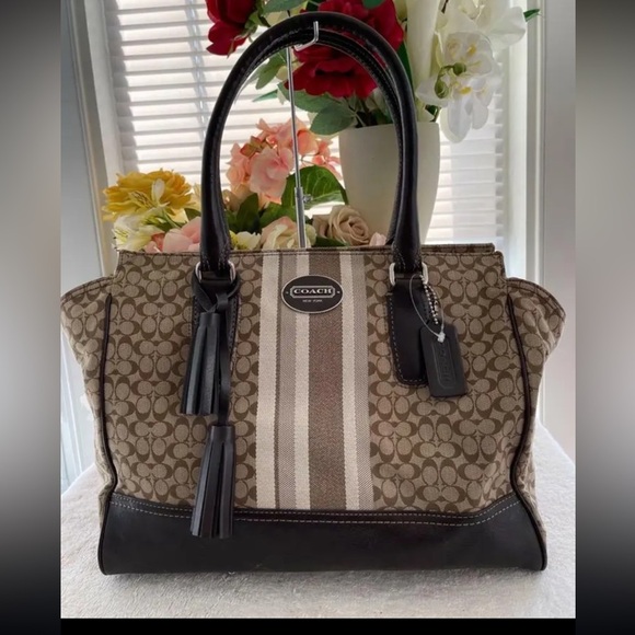 Coach | Bags | Coach Legacy Signature Candace Tote | Poshmark